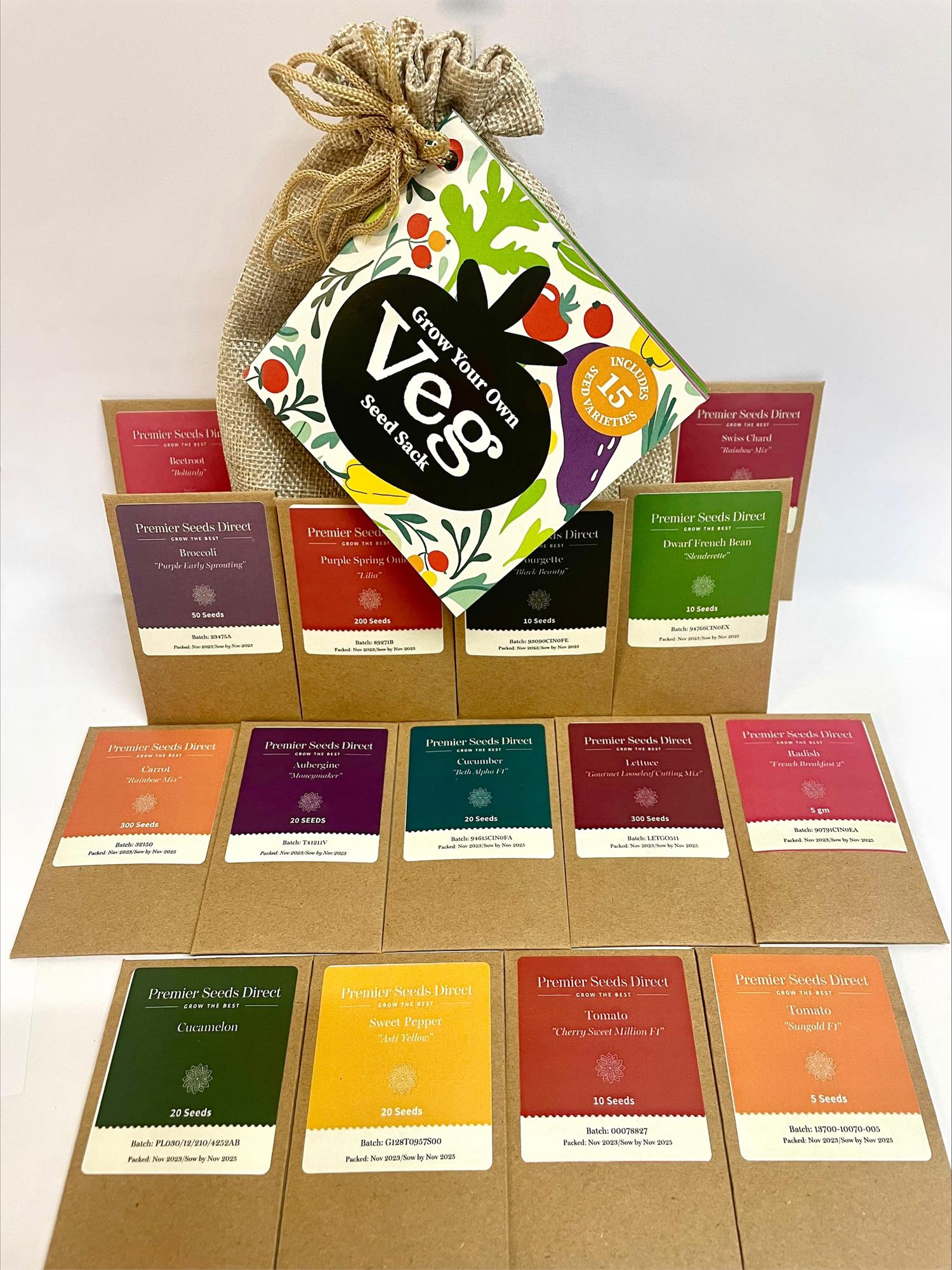 Vegetables Gift Bag - Premier Seeds Direct