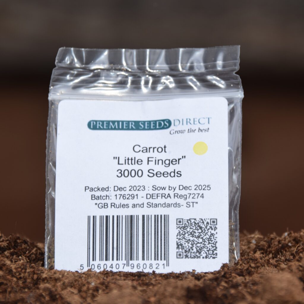 Miniature Carrot Little Finger | Carrot | Premier Seeds Direct ltd