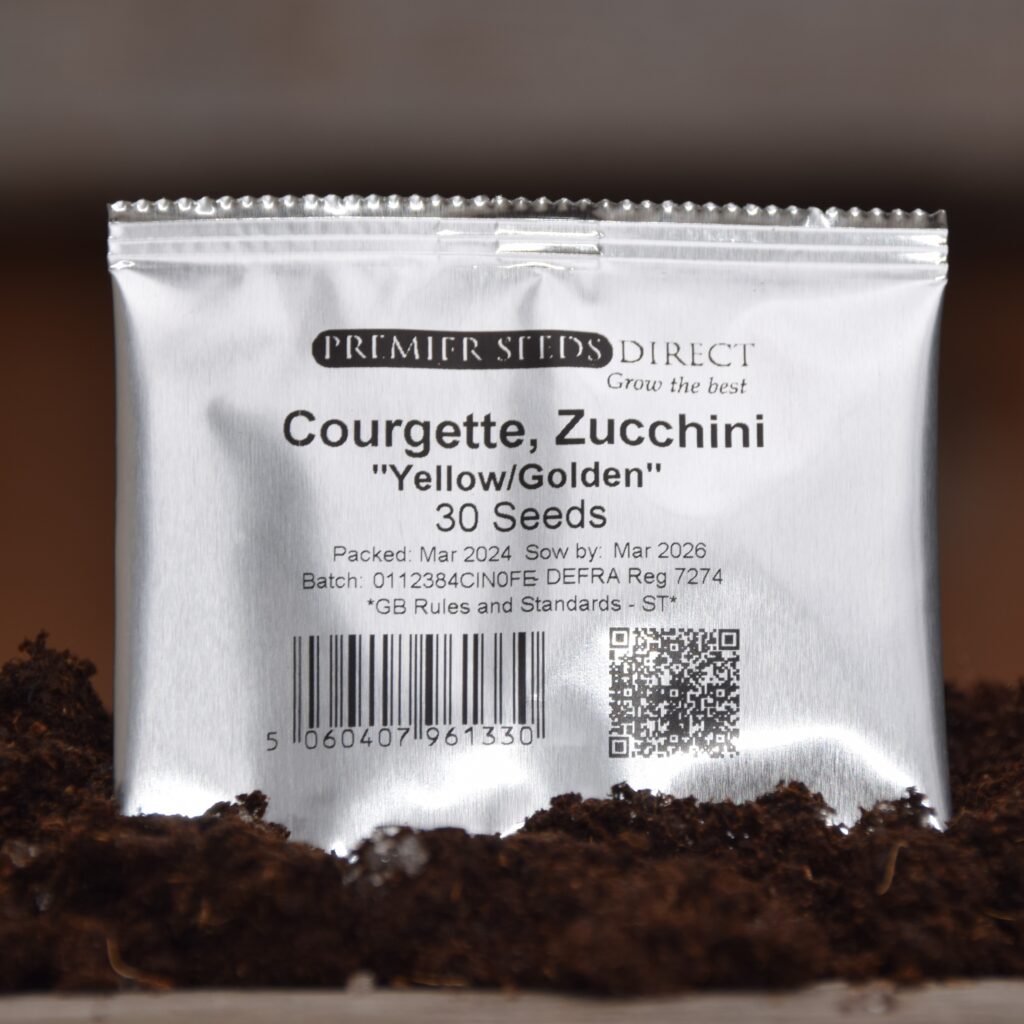 Courgette - Zucchini Yellow - Golden - Premier Seeds Direct
